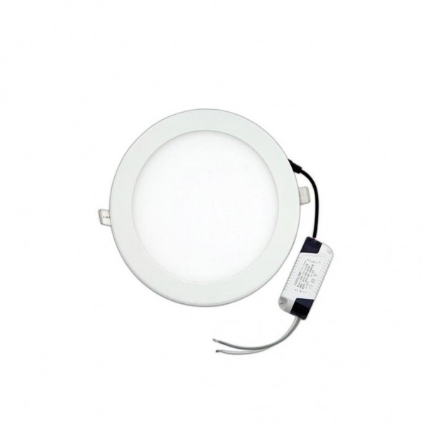 ΦΩΤΙΣΤΙΚΟ LED SLIM ΧΩΝΕΥΤΟ Φ225 20W 6500K ΨΥΧΡΟ ΛΕΥΚΟ VALUE