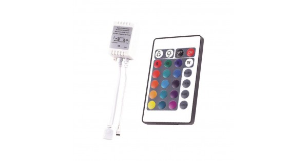 ΑΣΥΡΜΑΤΟ IR CONTROLLER RGB DC 5V/30W 12V/72W 24V/144W
